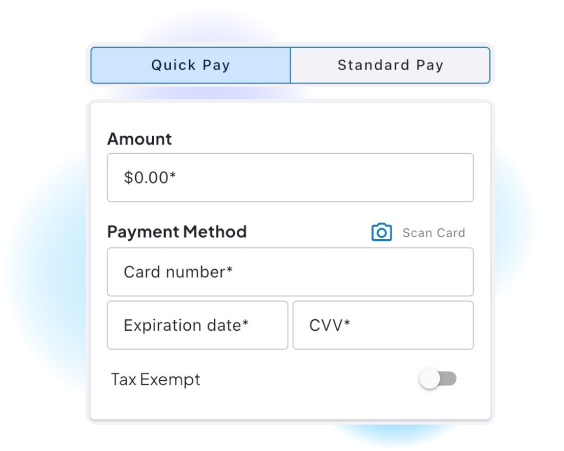 iQ Pro+: Accept payments. Quickly. Simply. Securely.